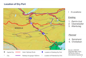 Dry Ports in Mongolia | Global Maritime Hub